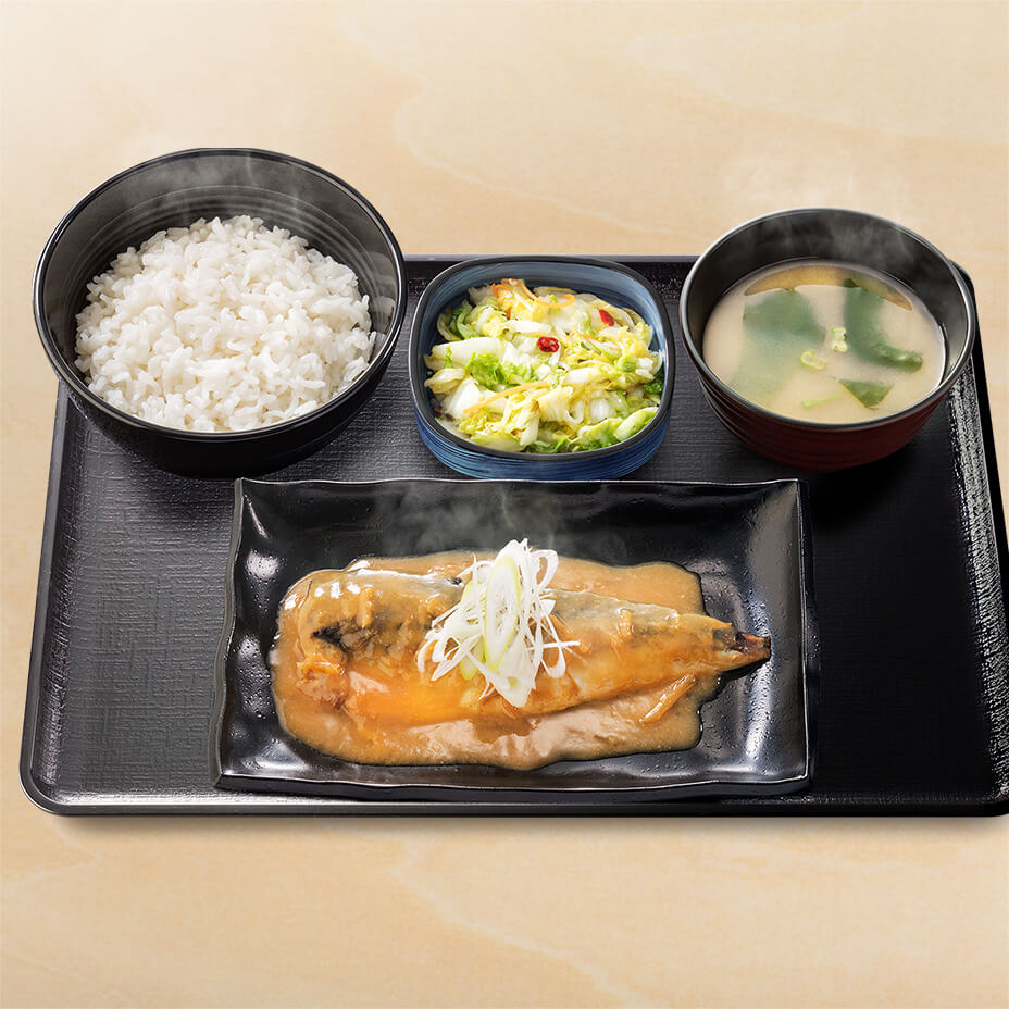 鯖みそ定食 | 吉野家公式ウェブサイト